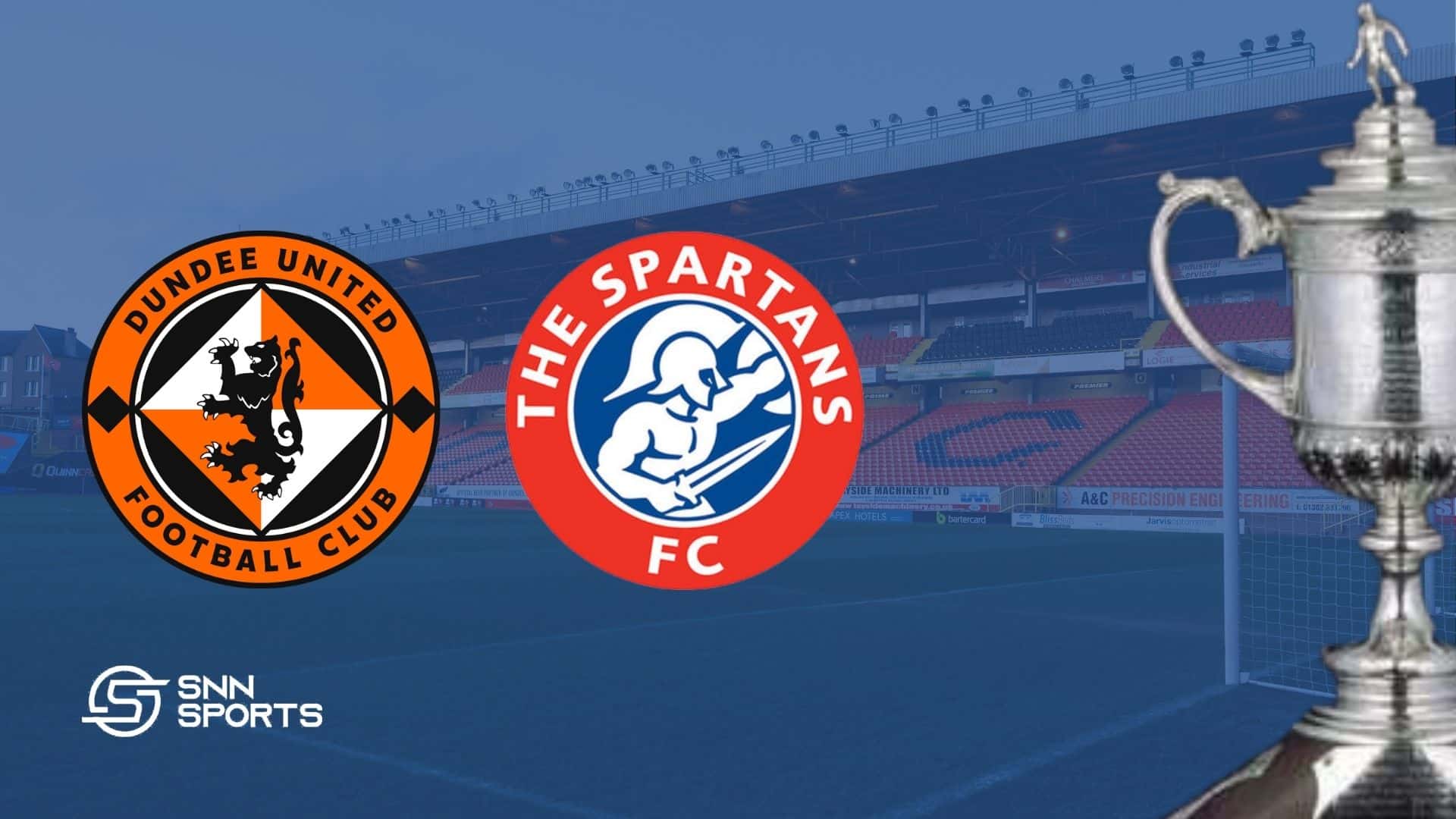 Dundee Utd 2-1 Spartans: Hosts advance to quarters after red card scare ...